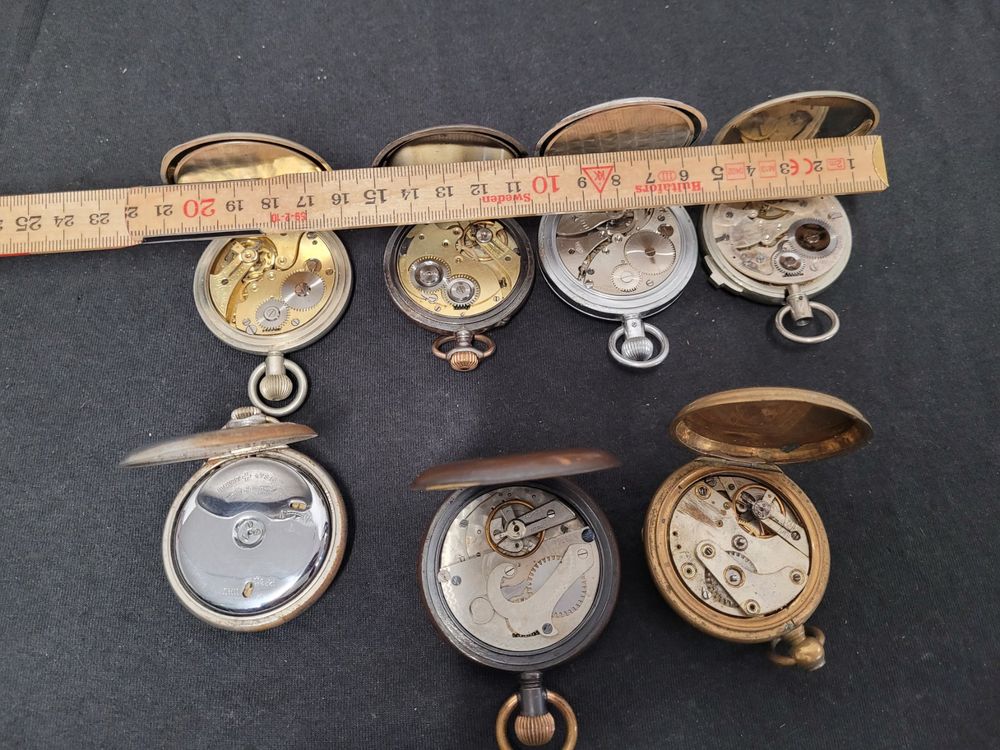 7 antike Taschenuhren | Kaufen auf Ricardo