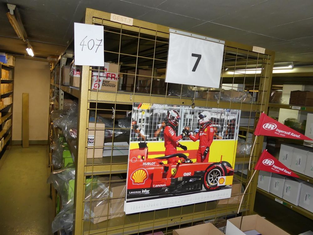 407) Lagerregal Länge 6.58m, 27 Tablare (Gebraucht) in Otelfingen für ...