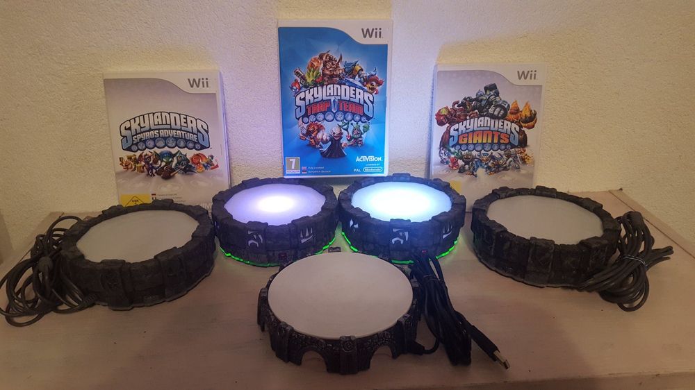 SKYLANDER Wii + 5 bases | Acheter sur Ricardo