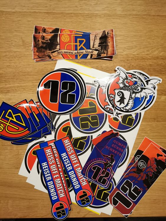 Fc Basel Sticker (Neu (gemäss Beschreibung)) in Muttenz für CHF 21 – mit Lieferung auf Ricardo ...