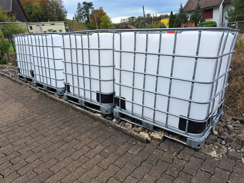 IBC Wassertank 1000Liter (Neu (gemäss Beschreibung)) in Tegerfelden für ...