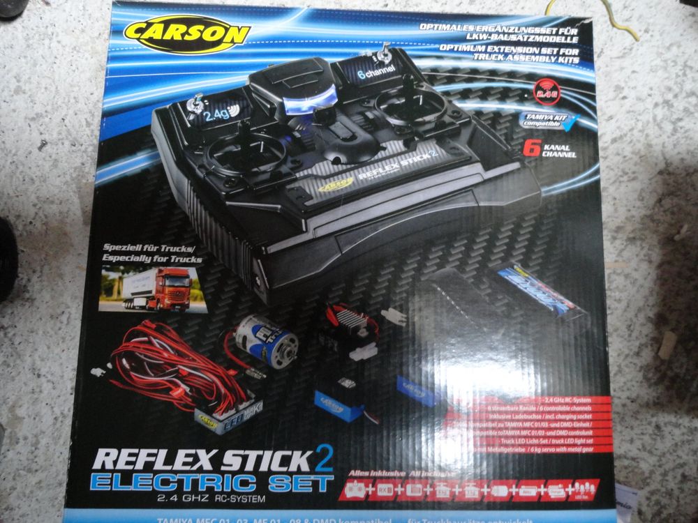Carson Modellsport Reflex Stick Truck-Set Fernsteuerung (Neu und ...