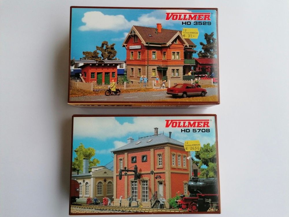 Vollmer 5708 - Wasserhaus und Vollmer 3529 - Bahnwärterhaus | Kaufen ...