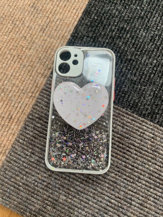 Handyhülle mit Herz Popsocket Iphone 12 mini (Neu (gemäss Beschreibung ...