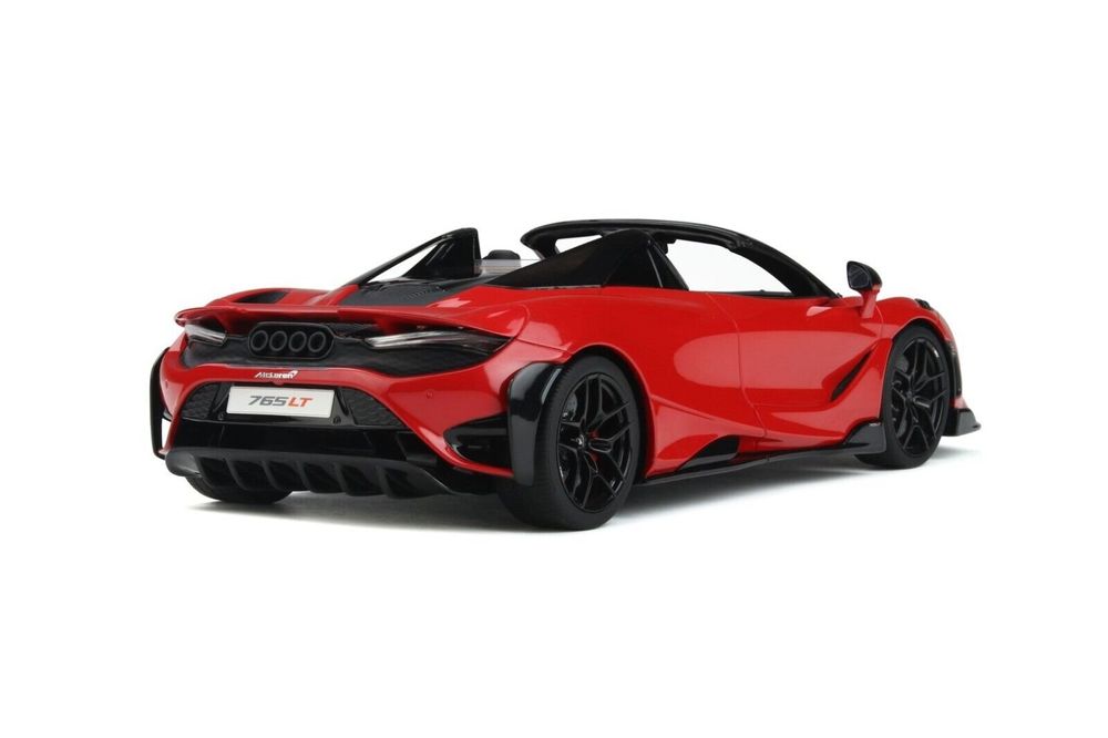 McLaren 765LT Spider Vermillion Red GT-Spirit 1/18 NEU ltd. | Kaufen ...