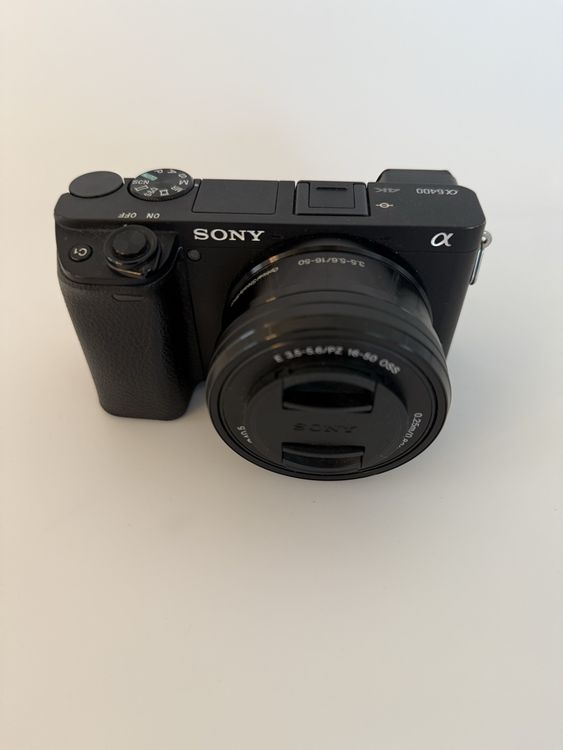 Sony Alpha 6400 mit 16-50mm Objektiv - Top Zustand! (Gebraucht) in ...