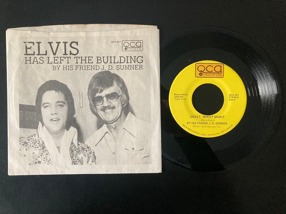 Elvis Presley / Single Elvis has left the Building / USA (Gebraucht) in ...