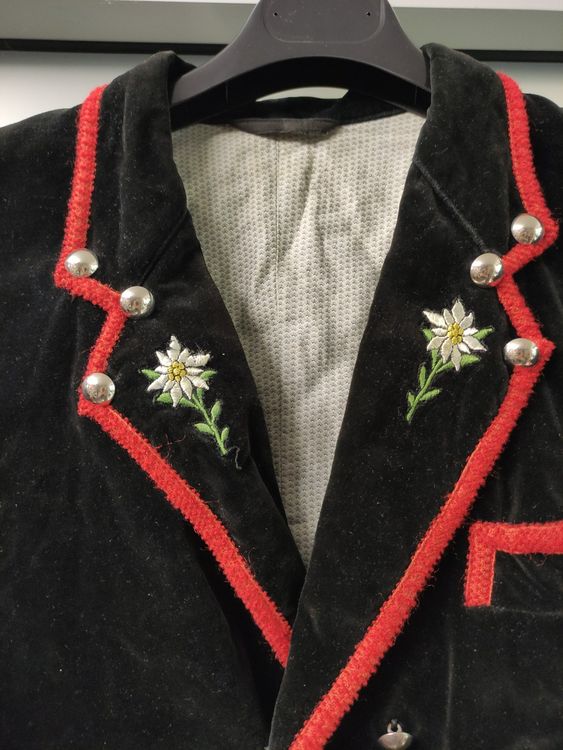 Berner Tracht Schwinger Mutz Samt alt Grösse ca. M/L (Gebraucht) in ...