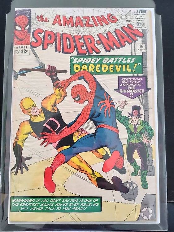 The Amazing Spider-Man #16 (1964) (Gebraucht) in Mund für CHF 590 – nur Abholung auf Ricardo kaufen
