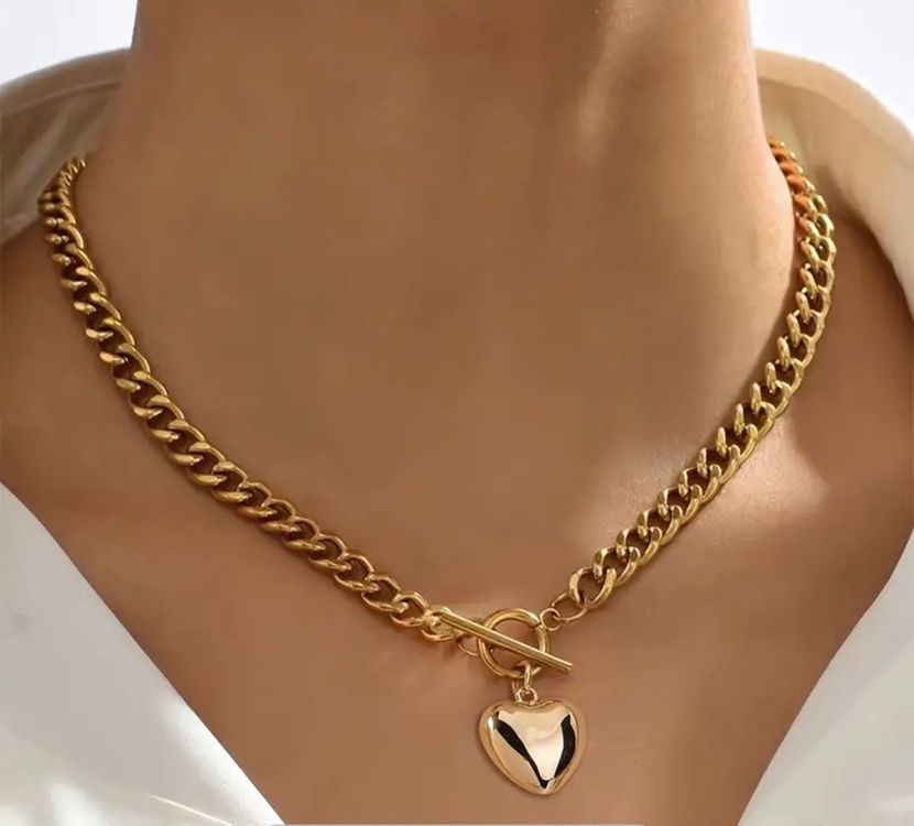 Kette Gold Mit Herz