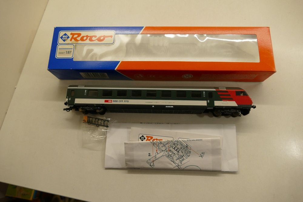 Roco H0: SBB Steuerwagen EW IV Typ BT (Gebraucht) in Niederhasli für CHF 82 – mit Lieferung auf ...