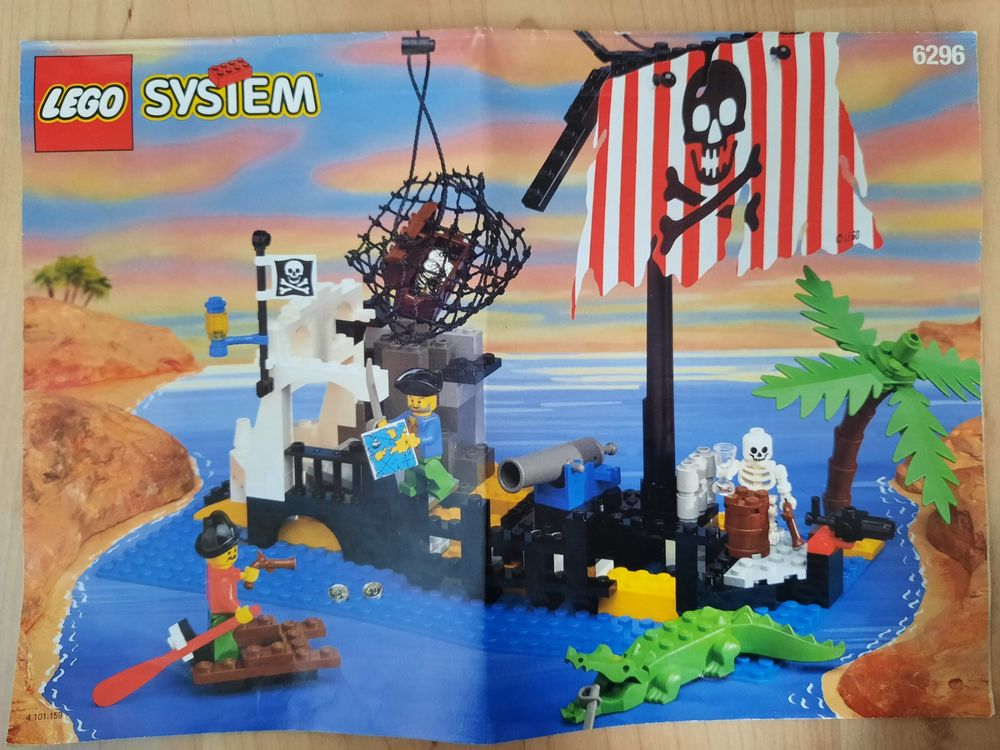 Lego Piraten 6296 Schiffswrackinsel 1996 *Rarität* | Kaufen auf Ricardo