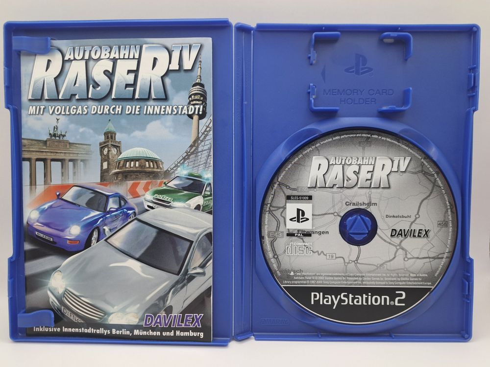 Autobahn Raser IV (Playstation 2/PS2) (Gebraucht) in Balgach für CHF 2. ...