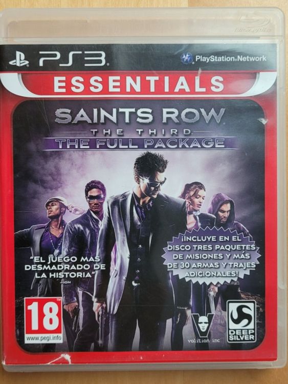 SAINTS ROW – THE THIRD – THE FULL PACKAGE - PS3 Playstation (Gebraucht ...