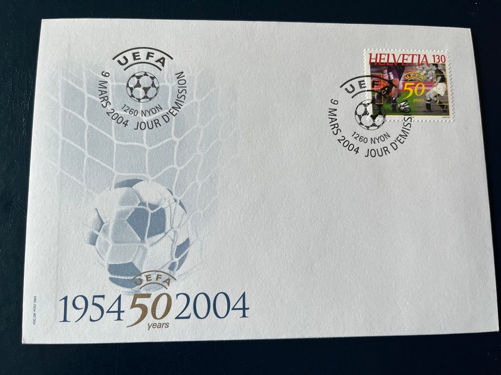 FDC 50 Jahre UEFA 2004 | Kaufen auf Ricardo