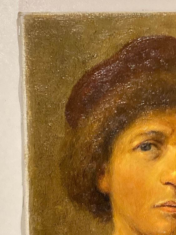 Frans Schoorman (1929-1982) Gemälde signiert Portrait Bi: 10 (Gebraucht ...