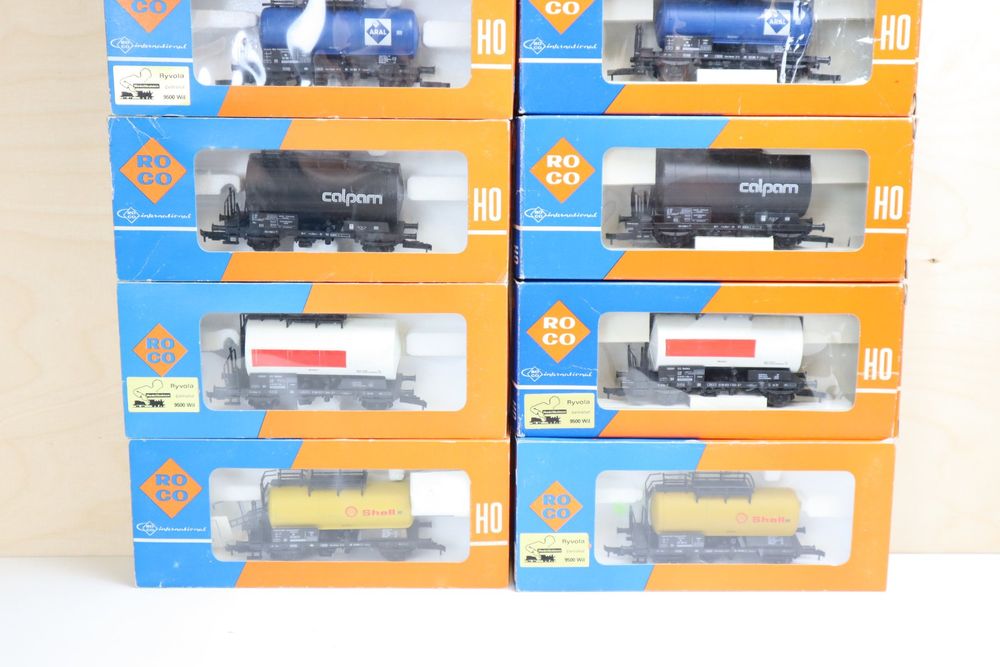 ROCO 10 x Kesselwagen Set H0 - 4336 / 4337 | Kaufen auf Ricardo