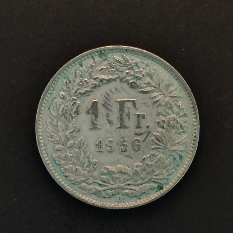 1 Franken Silbermünze 1956 | Kaufen auf Ricardo