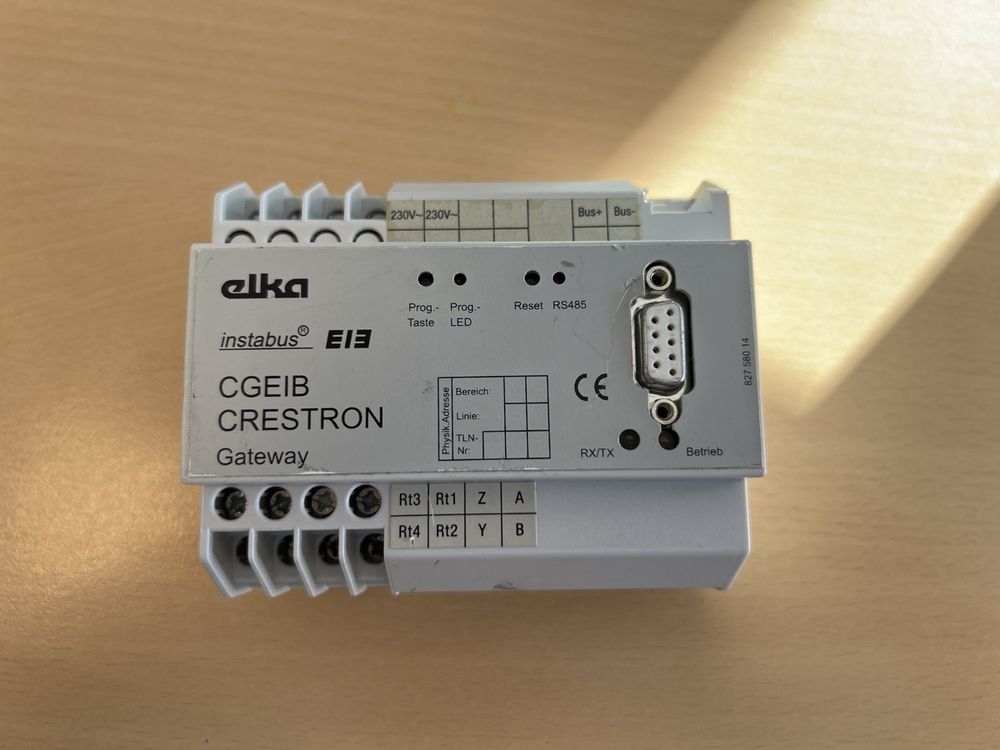 Crestron KNX EIB Gateway RS232 (Gebraucht) in Saanen für CHF 49 – mit ...
