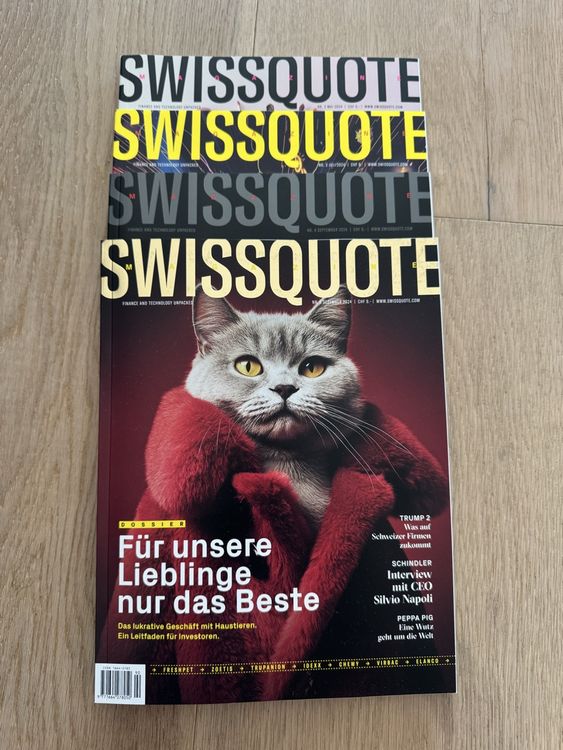 4 SWISSQUOTE Magazine 2024 | Kaufen auf Ricardo