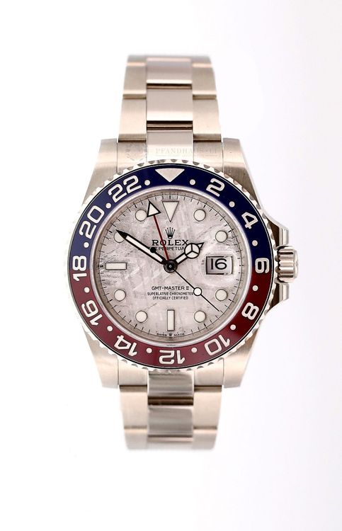 ROLEX GMT-MASTER II PEPSI METEORIT WEISSGOLD 126719BLRO (Gebraucht) in ...