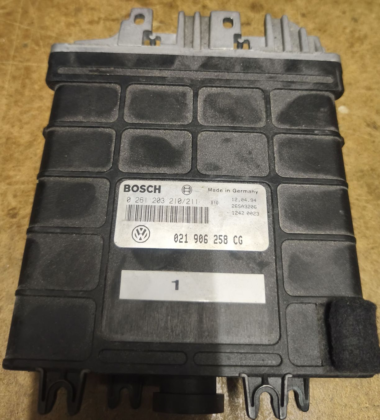 VW Golf 3 Bosch Steuergerät Motor 021 906 258 CG (Gebraucht) in Henau für CHF 20 – mit Lieferung ...