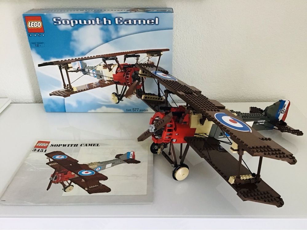 Lego 3451 Sopwith Camel (Gebraucht) in Rodersdorf für CHF 125 – mit ...