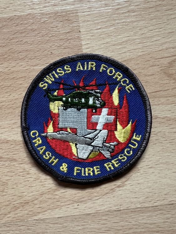 Badge Swiss Air force « Crash & Fire Rescue » (Gebraucht) in für CHF 35 ...