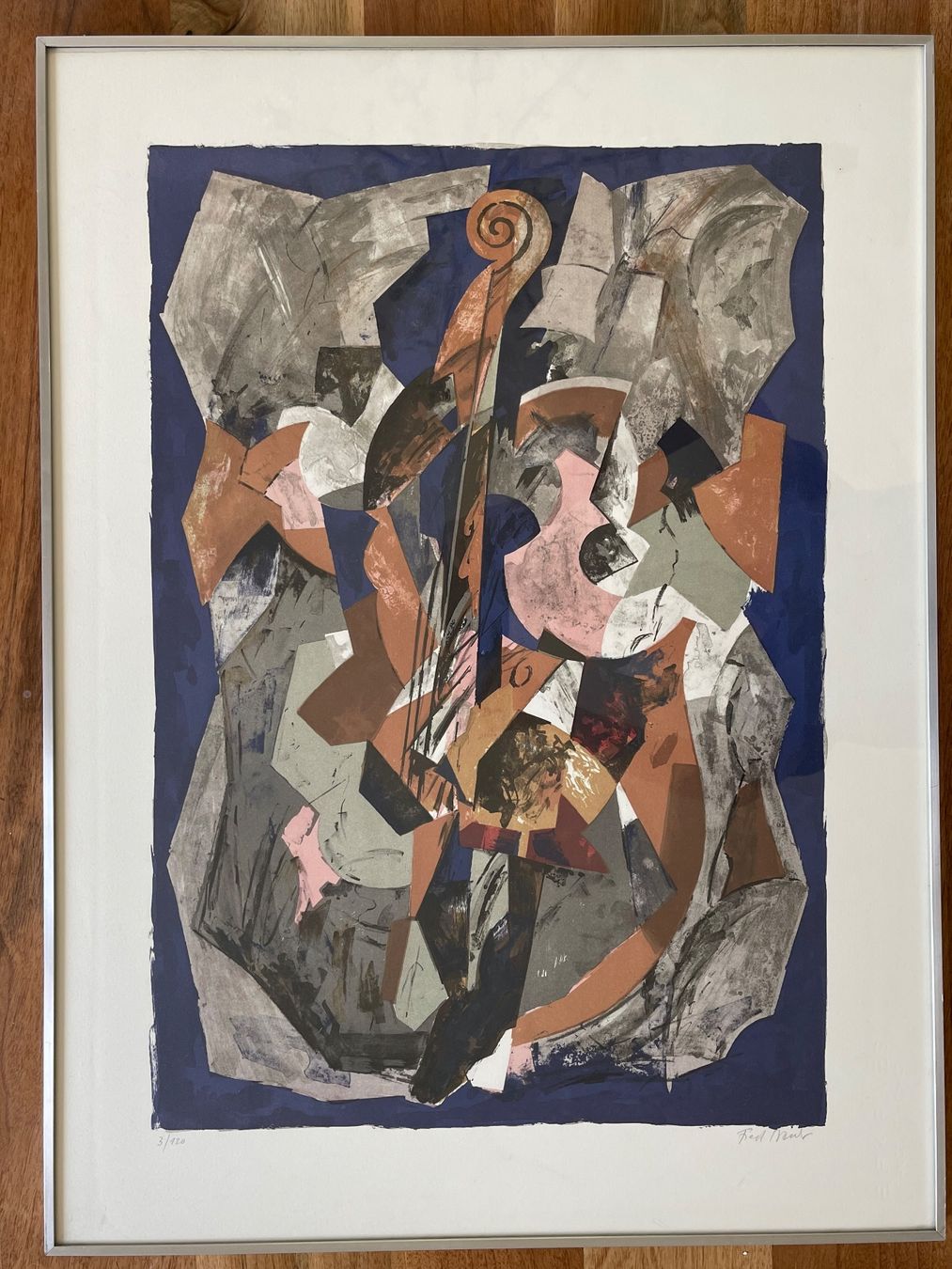 Fred Bauer, 3/120, 78x57 cm, Alurahmen (Gebraucht) in Uitikon-Waldegg für CHF 75 – mit Lieferung ...