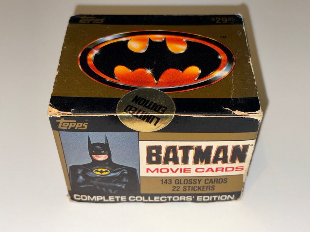Trading Cards TCG - Batman Movie Cards (Topps 1989) [NEU] | Kaufen auf ...