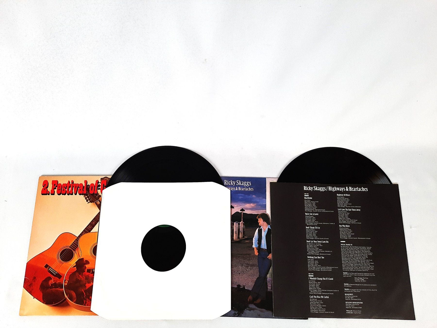 2-Country-Musik-Schalplatten (Gebraucht) in Beinwil am See für CHF 15 ...