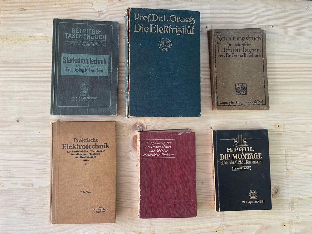Antiquarische Bücher Von 1900 1949 Mit Computer Technik Mit