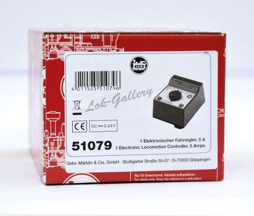 LGB 51079/ 51095 51079 Elektronischer Fahrregler (Neu und ...