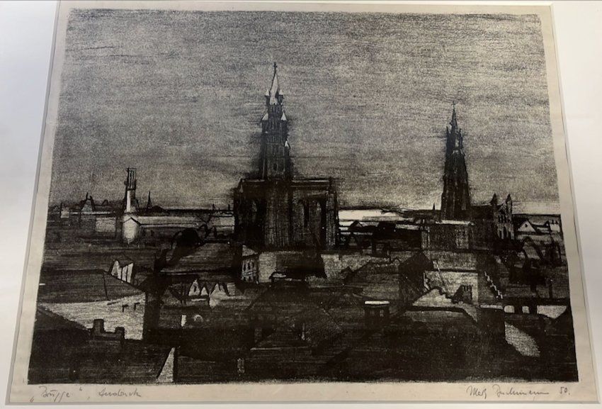 Lithografie, Brügge, Holland von Mark Buchmann (ID M13) | Kaufen auf ...