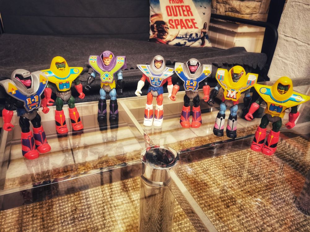 Vintage figurines MX space robots 80's | Kaufen auf Ricardo