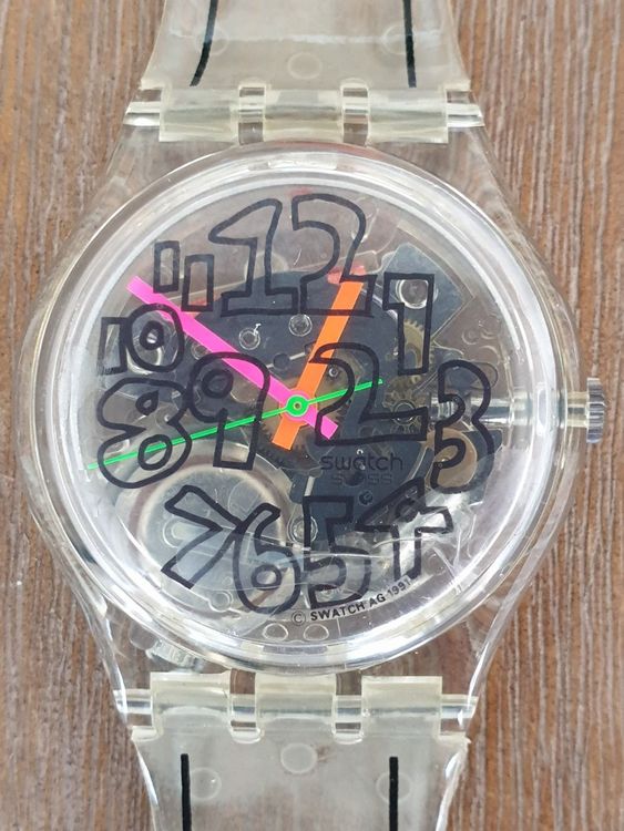 SWATCH SPECIAL GZ124 SCRIBBLE NEU (Neu und originalverpackt) in Lommiswil für CHF 30 – mit ...
