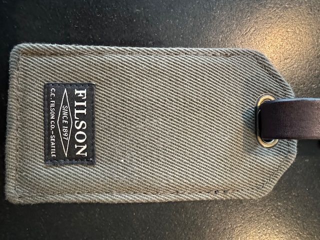 Filson Luggage Tag in Otter Green (Sold out) (Neu (gemäss Beschreibung ...