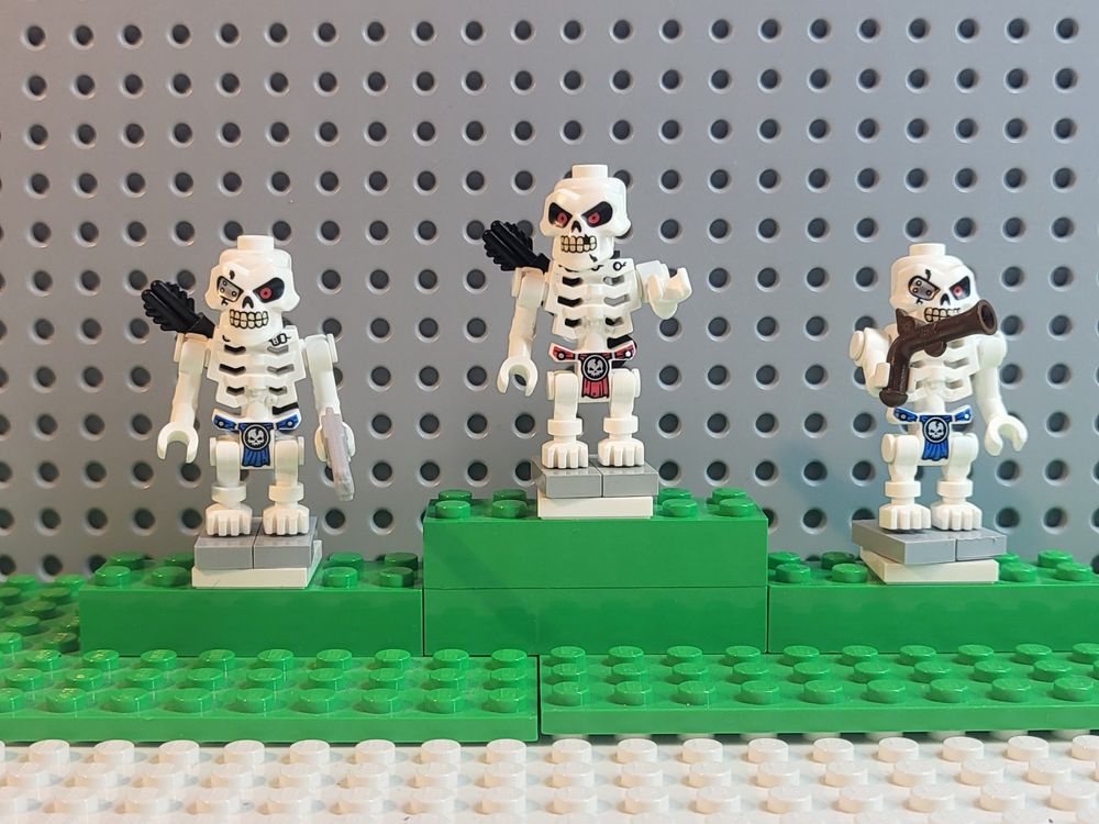 3 Lego-Minifiguren aus der Serie Ninjago Skelette | Kaufen auf Ricardo
