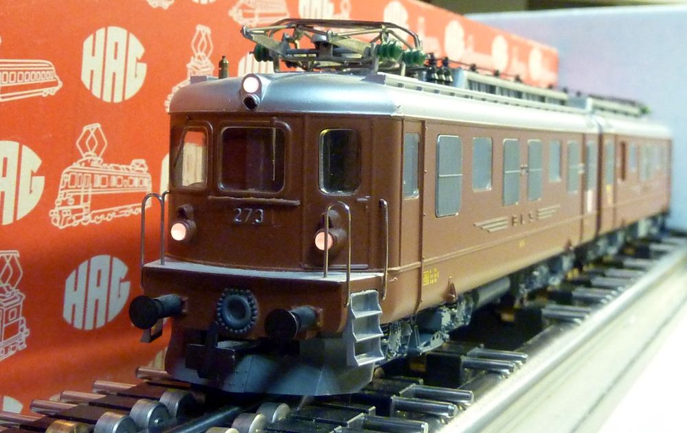 Hag 240 Ae 8/8 BLS 273 H0 WS/AC Analog 2-Motorig ☼ (Gebraucht) in ...