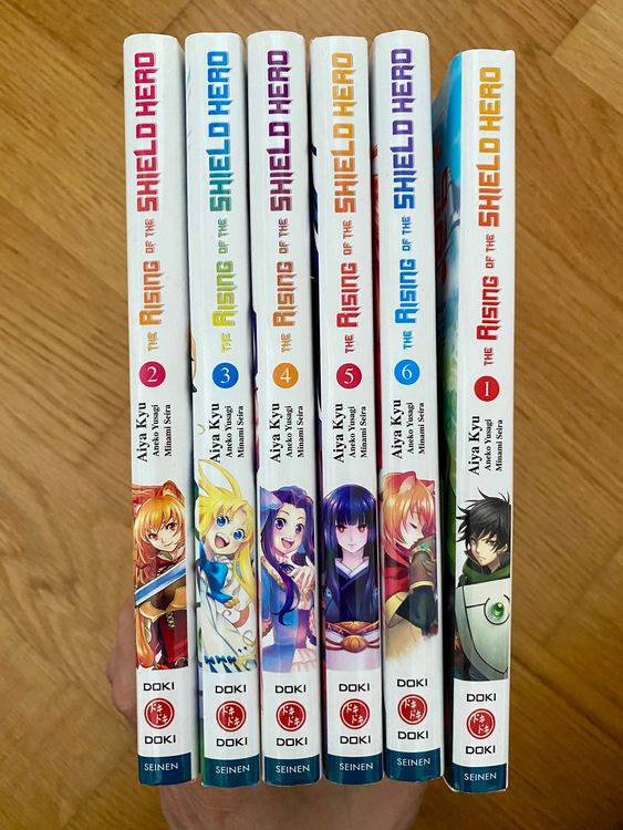 The Rising of the Shield Hero, Band 1 bis 6, (Tome 1 à 6) (Neu (gemäss ...