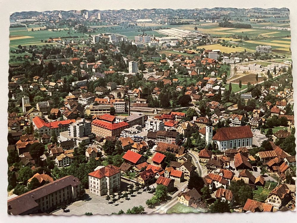 WOHLEN AG -Flugaufnahme Ansichtskarte (Neu (gemäss Beschreibung)) in ...