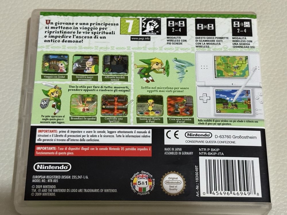 Zelda: Spirit Tracks - Nintendo DS Game - Complete like new (Neu ...