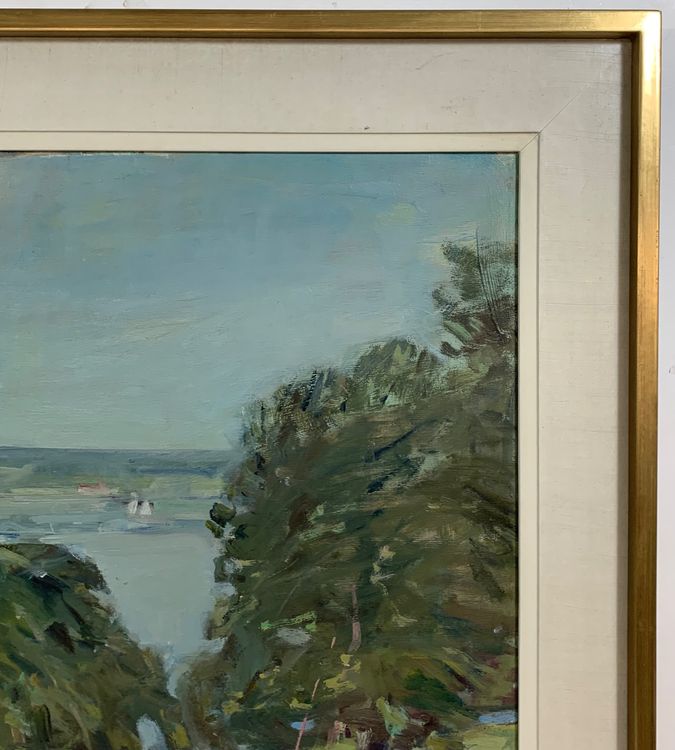 Walter Emil Müller (1896-1983) Zürichsee grosses Gemälde | Kaufen auf Ricardo