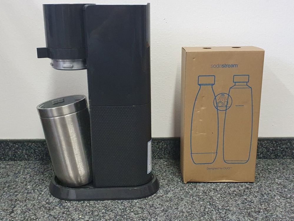 SodaStream Duo black/metal Starter Set (Neu (gemäss Beschreibung)) in ...