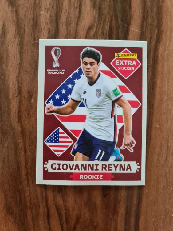 Extra Sticker WM 2022 Qatar Giovanni Reyna | Kaufen auf Ricardo