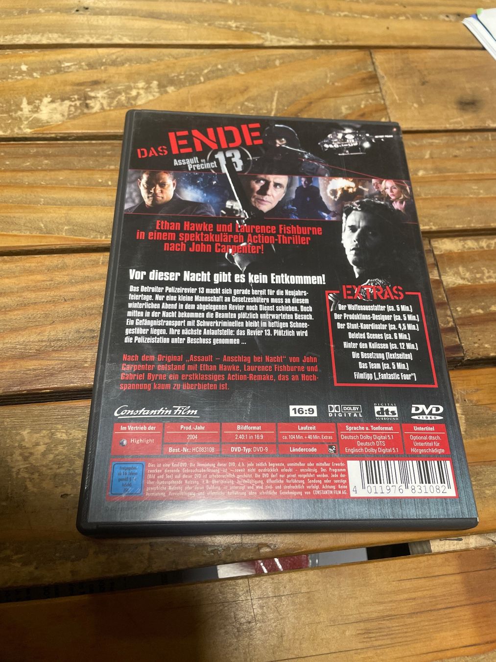 DVD das ende (allemand) (D'occasion) à moudon pour CHF 0.6 – avec ...