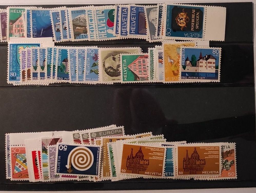 Frankaturmarken Schweizer Post (Gebraucht) in Allschwil für CHF 56 ...