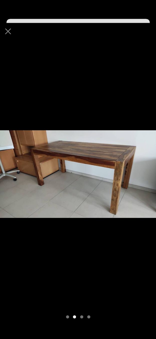 Massiv Holztisch / Esstisch (Gebraucht) in Saland für CHF 150 – nur ...