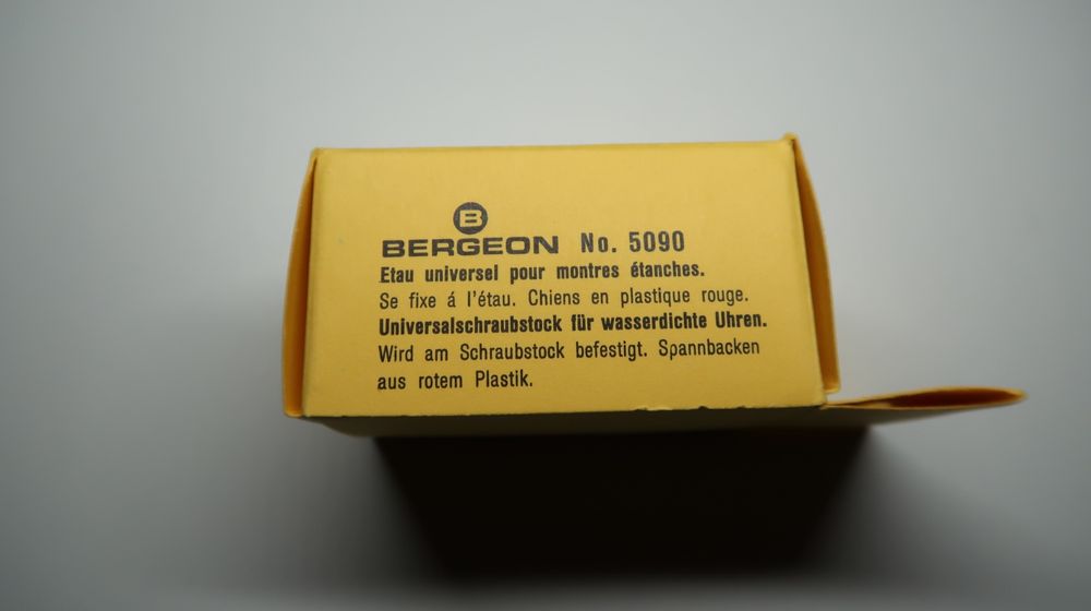 Bergeon 5090 étau pour montres étanches | Kaufen auf Ricardo