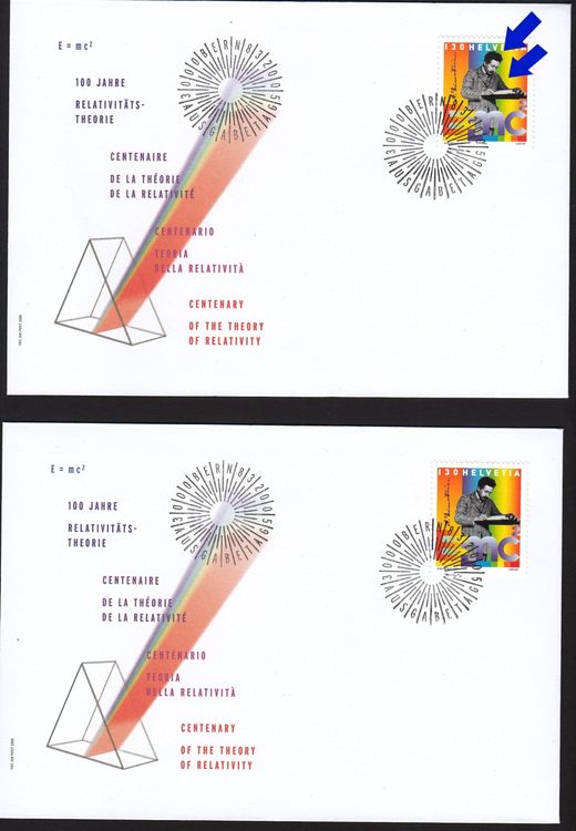 seltene top Abart : zerrissene Jacke + 2 Plattenfehler (Neu und originalverpackt) in Brienz BE ...